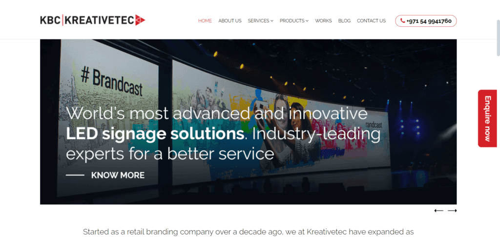 2025 list of 25 Best LED screen suppliers in Dubai, UAE - Volkanoo